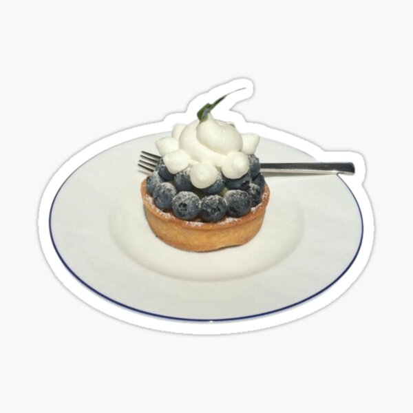 "Blueberry Tartelette" Sticker for Sale by Kito-Kato | Redbubble
