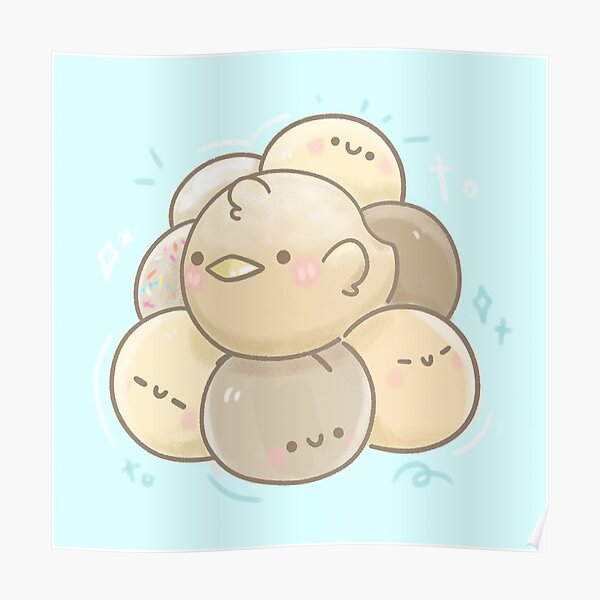 "Bird Timbit Disguise" Poster for Sale by ChocoPeanuts | Redbubble