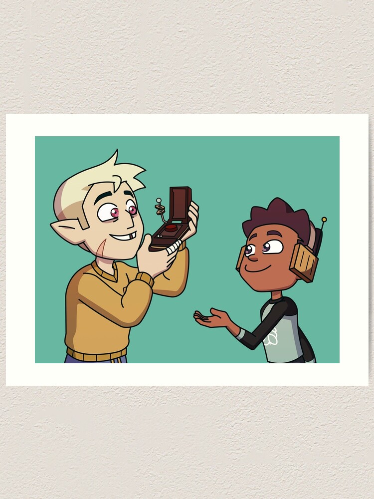 "Hunter and Gus | The Owl House" Art Print for Sale by artnchfck ...