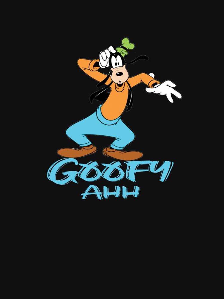 "Goofy aah funny meme " T-shirt for Sale by EmotionDesignKA | Redbubble ...