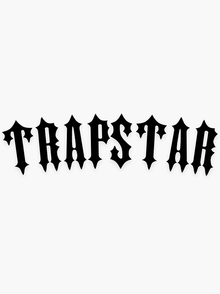 "TRAPSTAR" Sticker for Sale by ns7ero | Redbubble