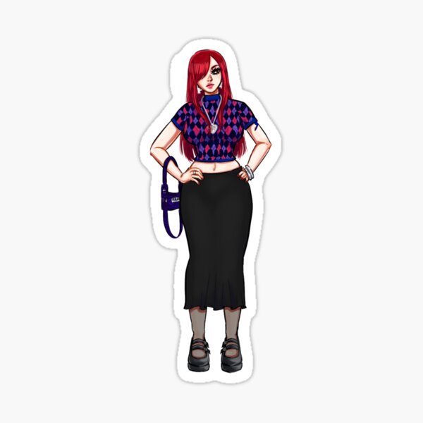 "Erza Scarlet (FFS)- Version 3" Sticker for Sale by Toriyota | Redbubble