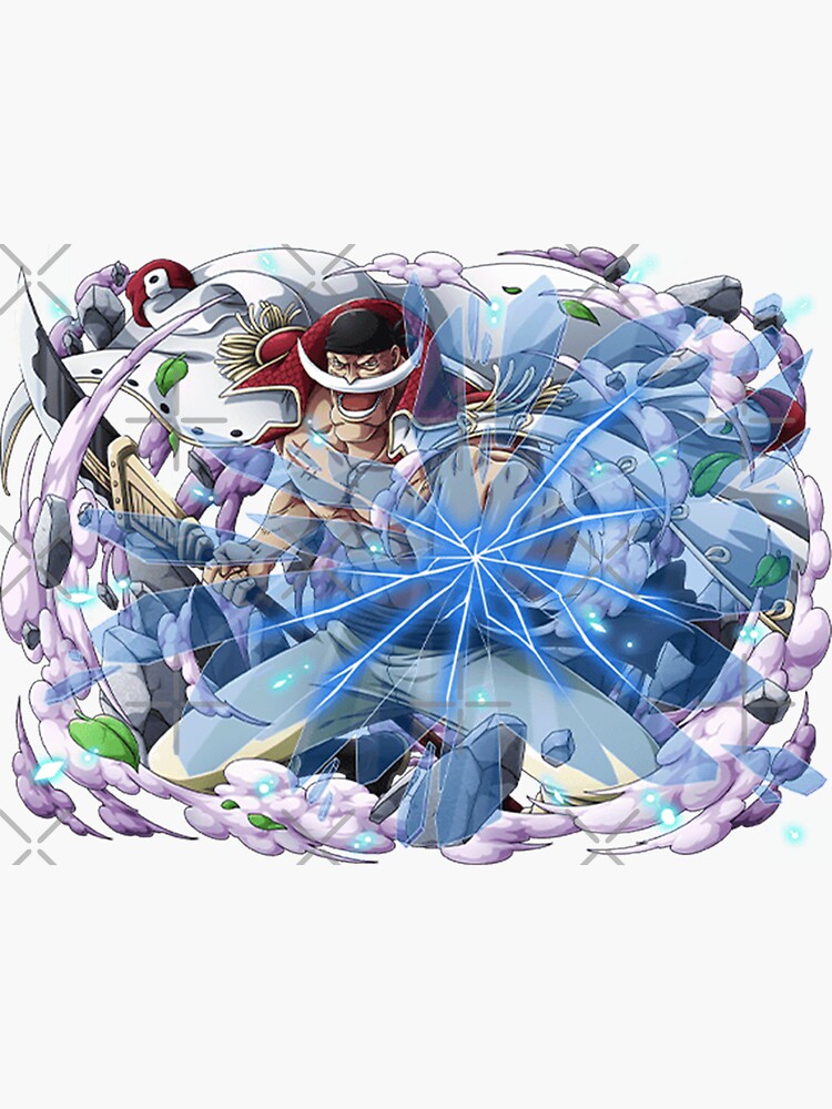 " whitebeard - One piece" Sticker for Sale by MoEl-Art | Redbubble