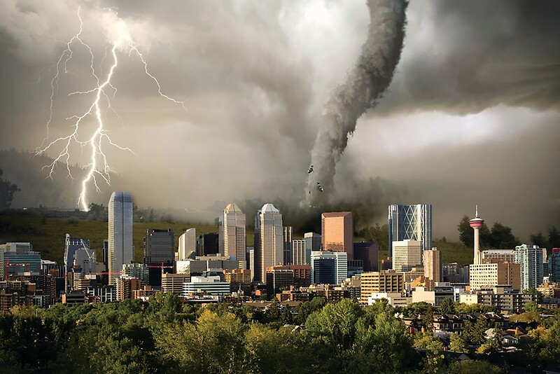 "Natural Disaster Scene" by Creative Captures | Redbubble