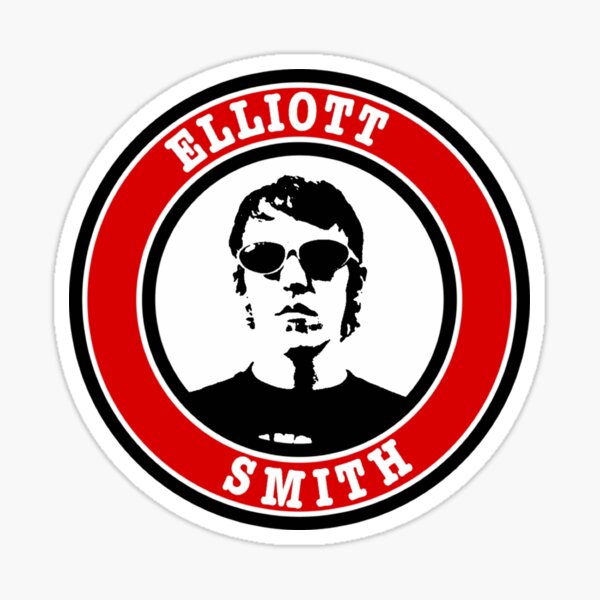 "Elliott Smith Emblem35" Sticker for Sale by SetiakuAn | Redbubble