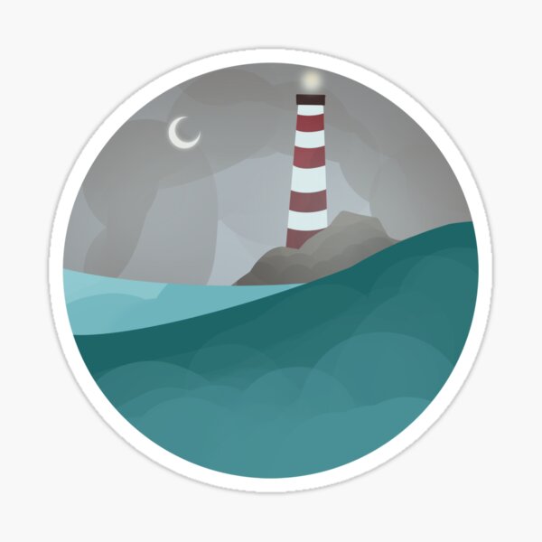 "Beacon" Sticker for Sale by EllaEclectic | Redbubble