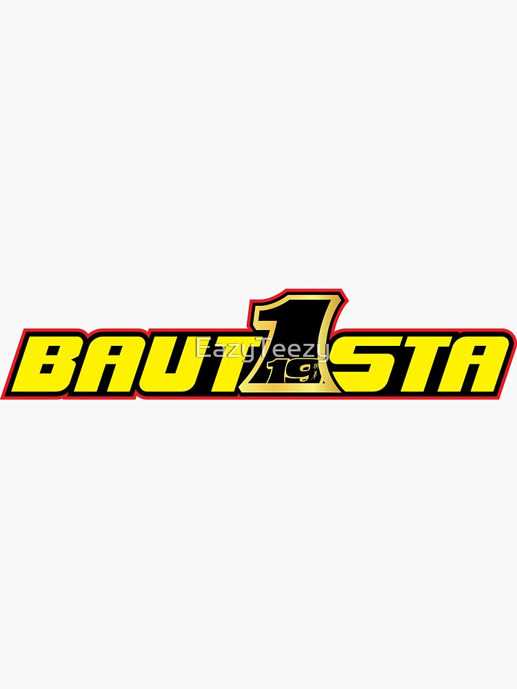 "Alvaro Bautista WSBK World Champion 2022 Number 1" Sticker for Sale by ...