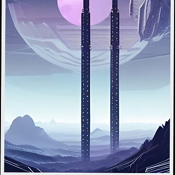 "Witness the Twin High-rise Towers of Neptune" Poster for Sale by ...