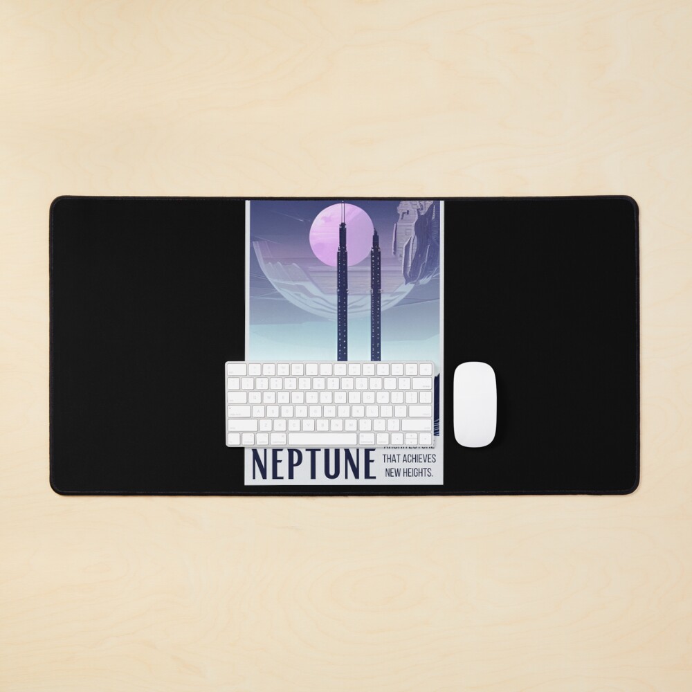 "Witness the Twin High-rise Towers of Neptune" Poster for Sale by Caregiverology | Redbubble