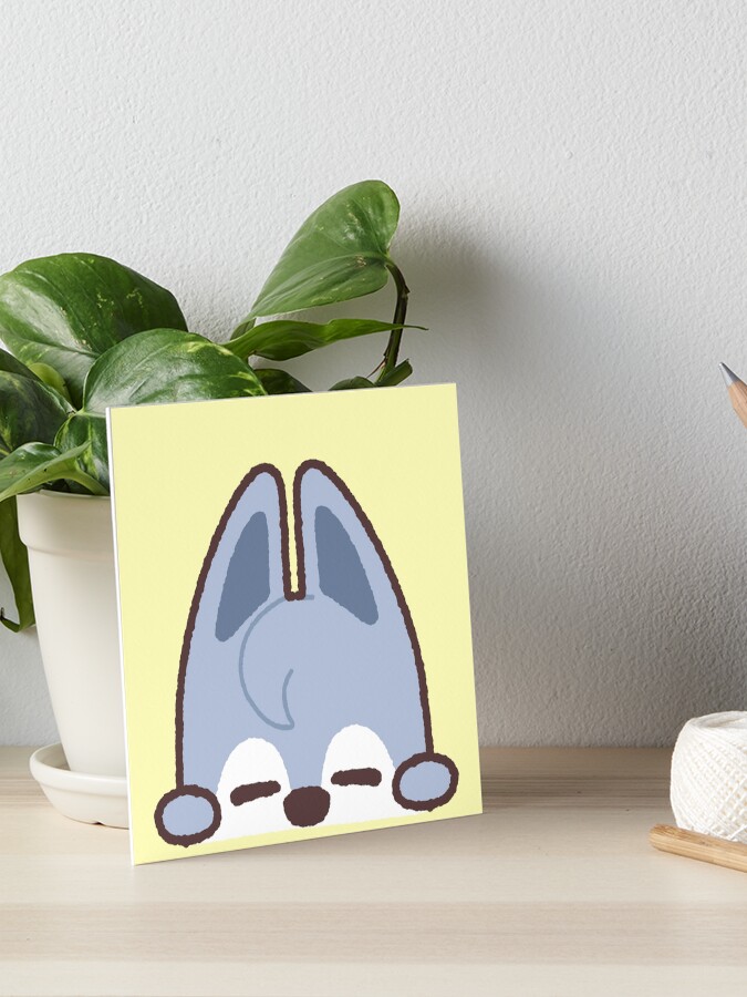 "Stray kids - skzoo Wolf chan" Art Board Print by MomosDrawing | Redbubble