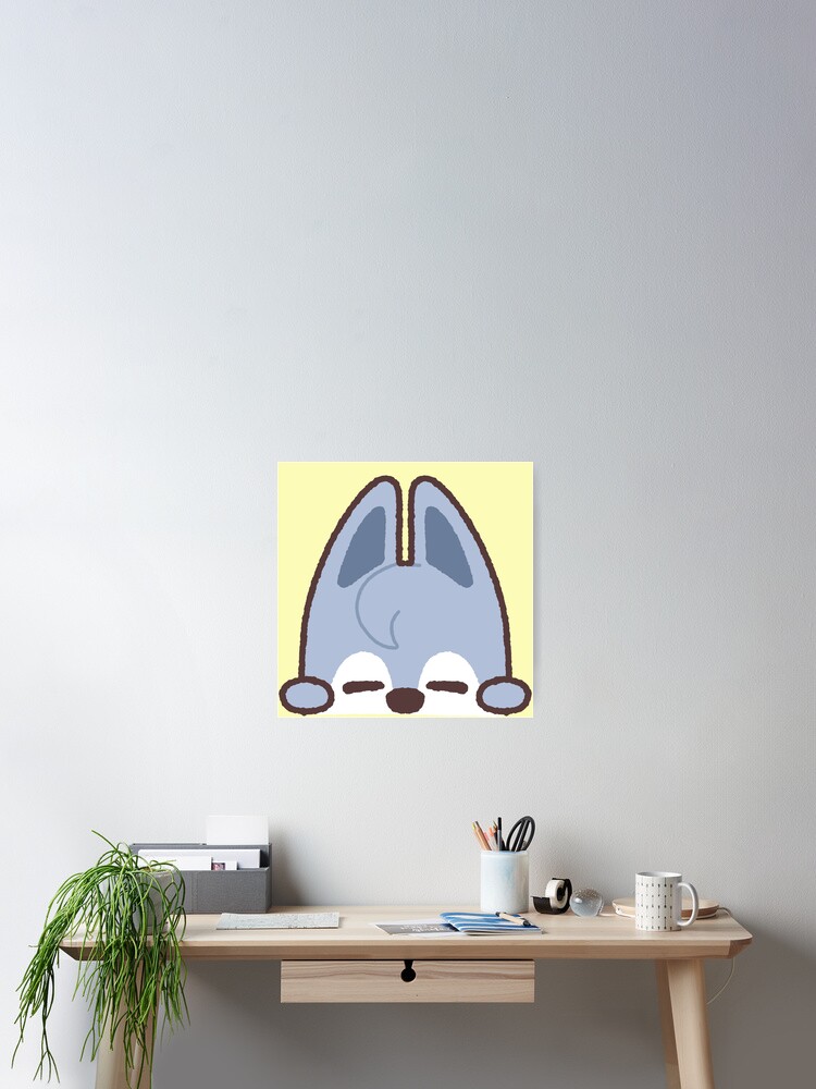 "Stray kids - skzoo Wolf chan" Poster by MomosDrawing | Redbubble