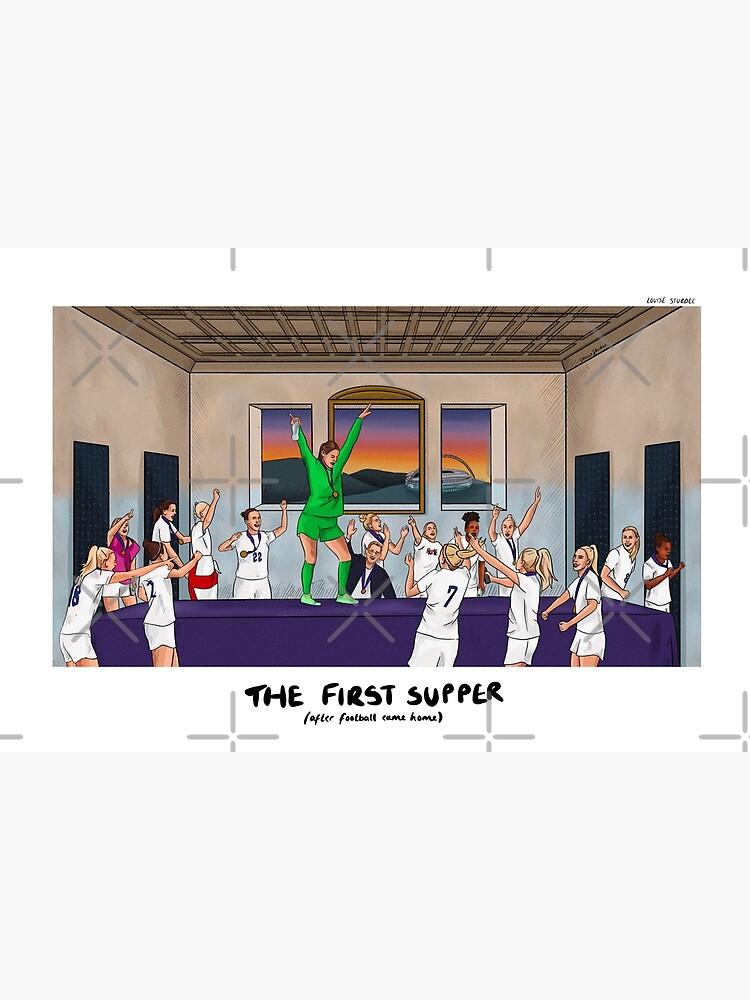 The first supper - mary earps dancing Premium Matte Vertical Poster ...
