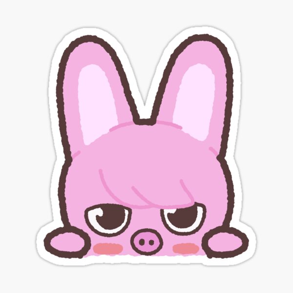 "Stray kids - skzoo Dwaekki" Sticker for Sale by MomosDrawing | Redbubble