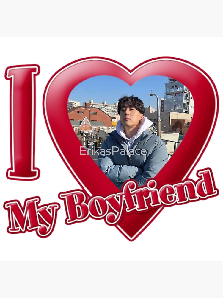 "pH-1 "I love my boyfriend"" Sticker for Sale by ErikasPalace | Redbubble