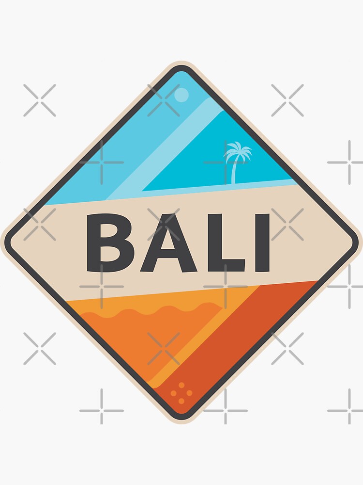 "Bali, Indonesia" Sticker for Sale by studio838 | Redbubble