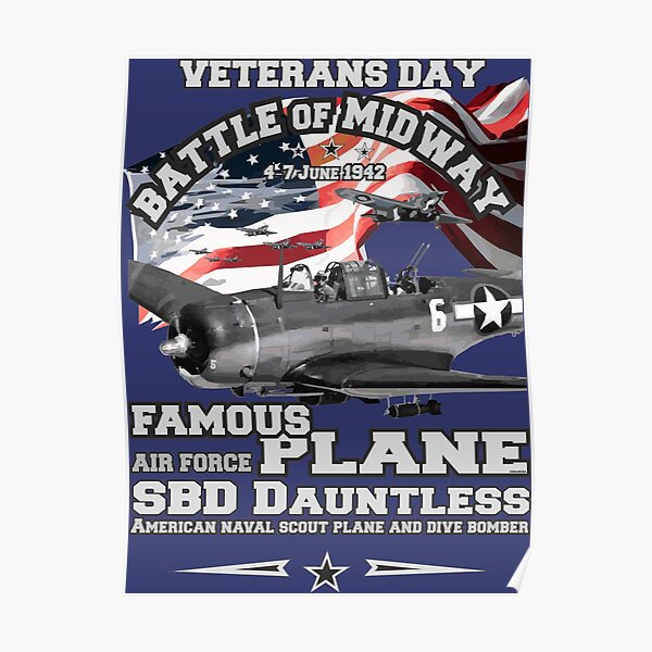 "SBD Dauntless Dive Bomber" Poster for Sale by comancha | Redbubble