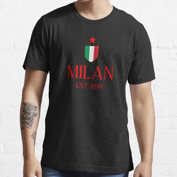 "Milan Red" T-shirt for Sale by VRedBaller | Redbubble | milan t-shirts ...
