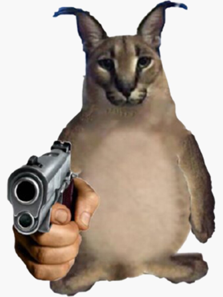 "Floppa Chungus" Sticker for Sale by cocksnot | Redbubble