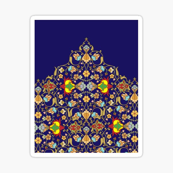 "Traditional patterns" Sticker for Sale by MYWMC | Redbubble
