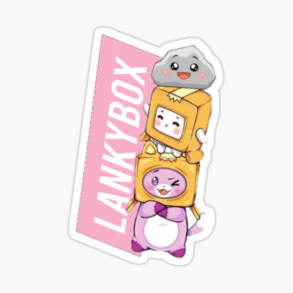 "cute lankybox - lankybox" Sticker for Sale by lankyworld | Redbubble