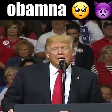 "Obamna Trump Epic Meme" Art Board Print for Sale by epicmemestore ...
