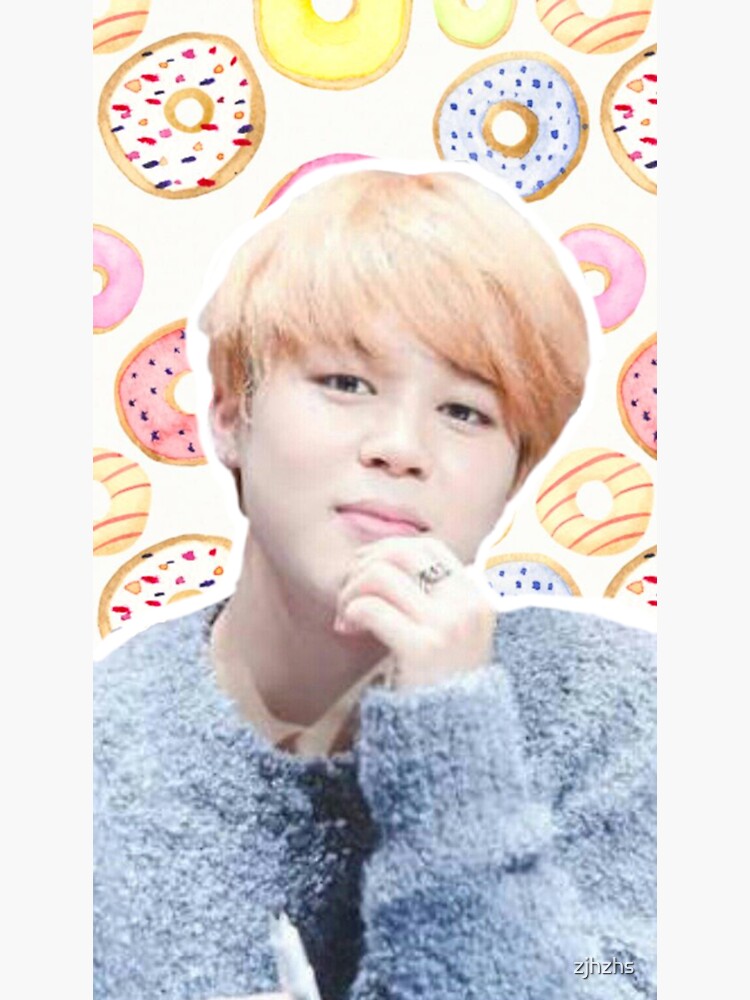 "[BTS] Jimin "DONUT" Collection" Sticker for Sale by zjhzhs | Redbubble