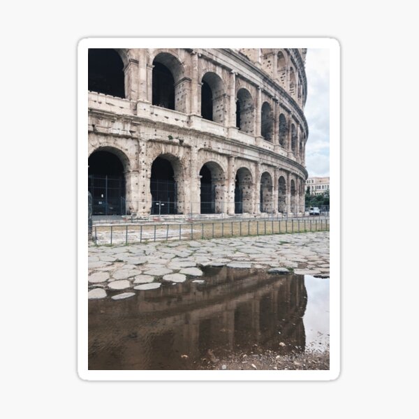 "Rome Colosseum" Sticker for Sale by hangthatup | Redbubble
