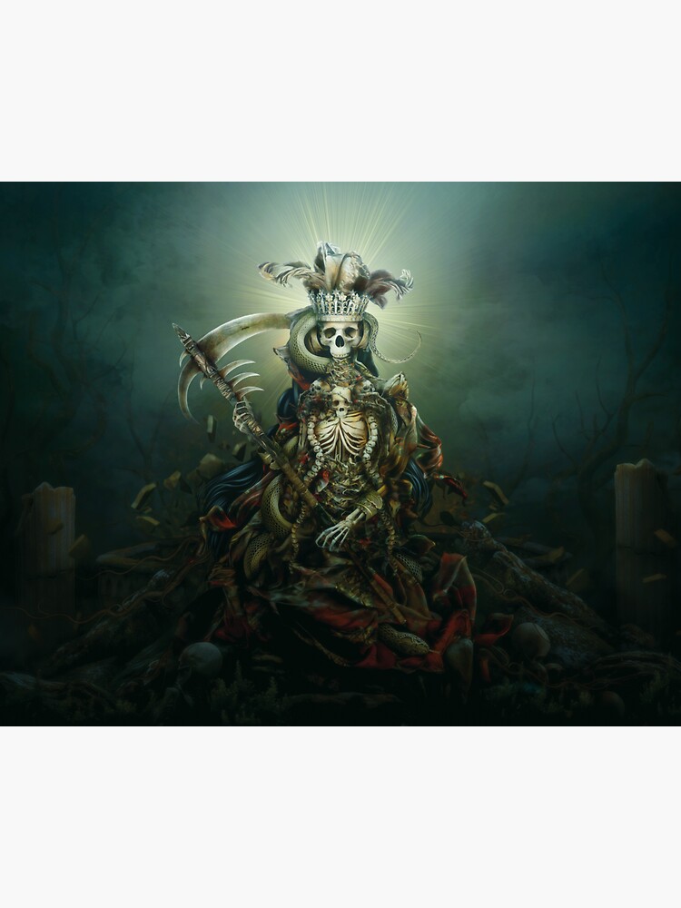 "Skeleton Queen" Sticker for Sale by rizapeker | Redbubble