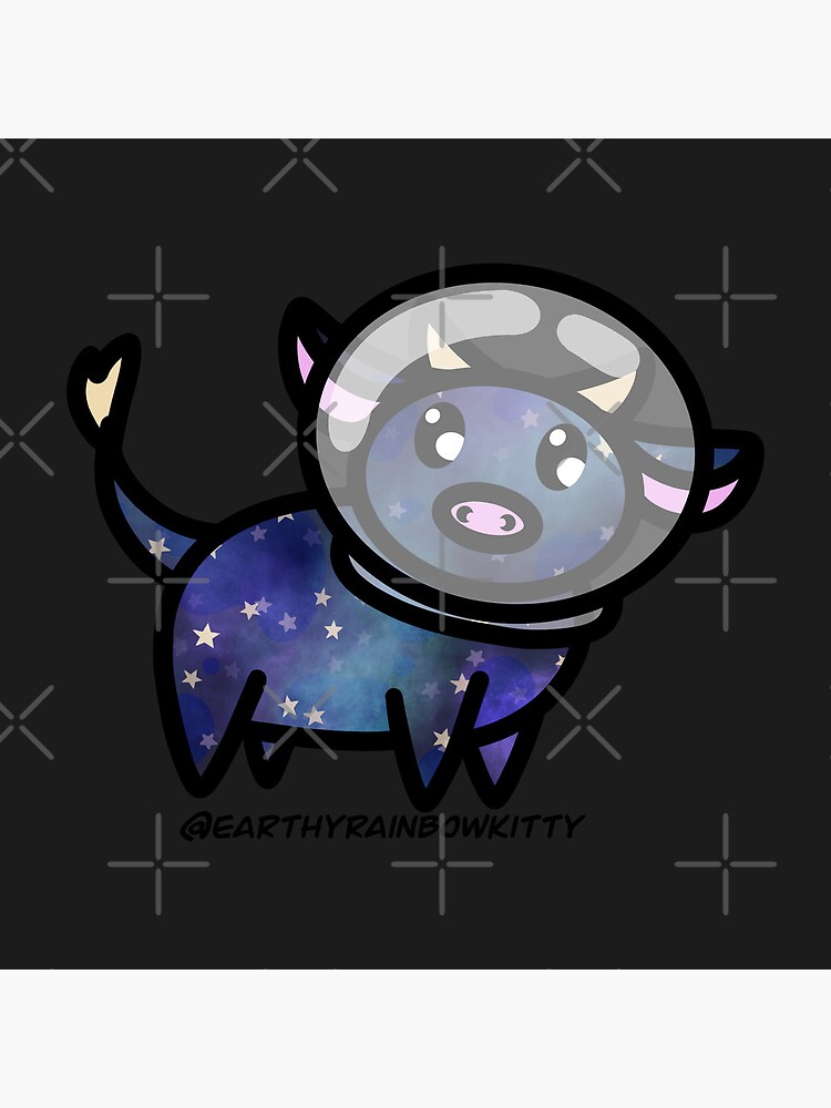 "Nebula the Space Cow" Art Print for Sale by VirgilStorm | Redbubble