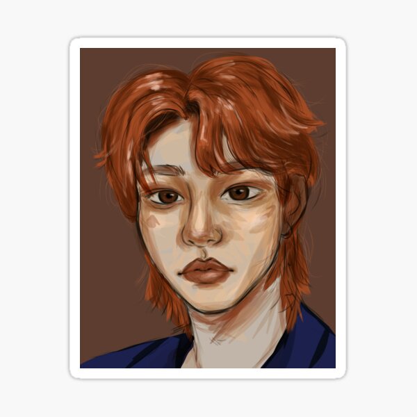 "StrayKids Lee felix" Sticker for Sale by Ellbyr | Redbubble