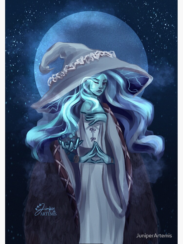 "Ranni the Witch" Sticker for Sale by JuniperArtemis | Redbubble