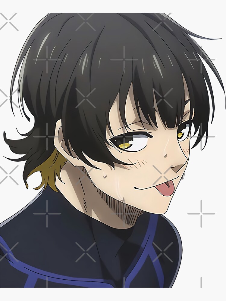 "Blue Lock - Meguru Bachira" Sticker for Sale by Neelam789 | Redbubble