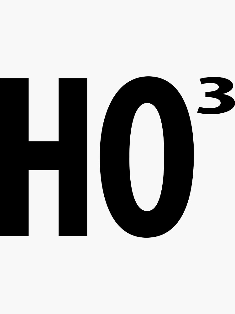 "HO3 - Funny Santa Clause - Ho, Ho, Ho Green Christmas Home Decor ...