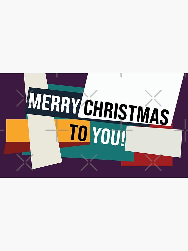 "WILTY - Merry Christmas" Sticker for Sale by pixellucyart | Redbubble