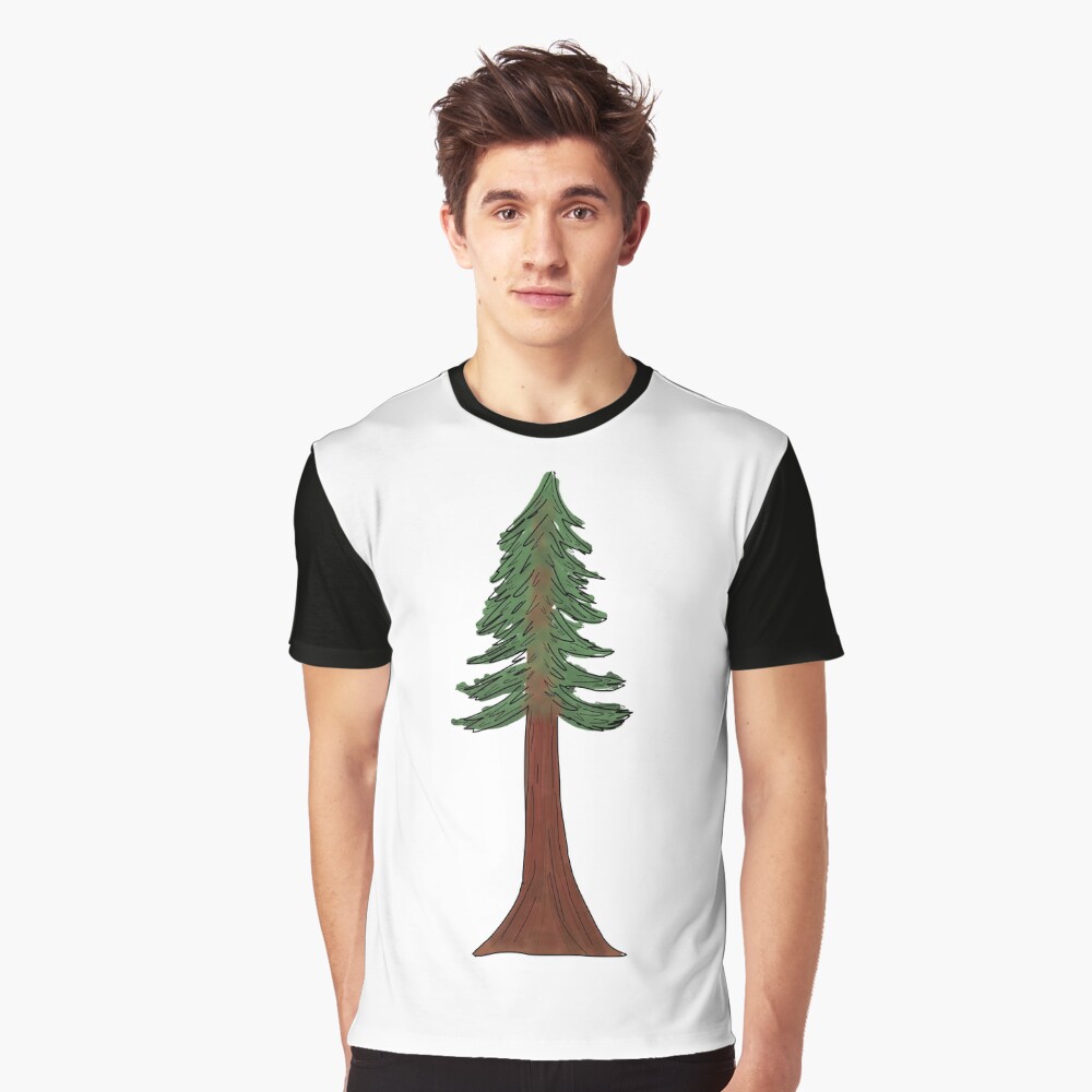 "California Redwood Tree" Art Board Print for Sale by Rachel-JW | Redbubble