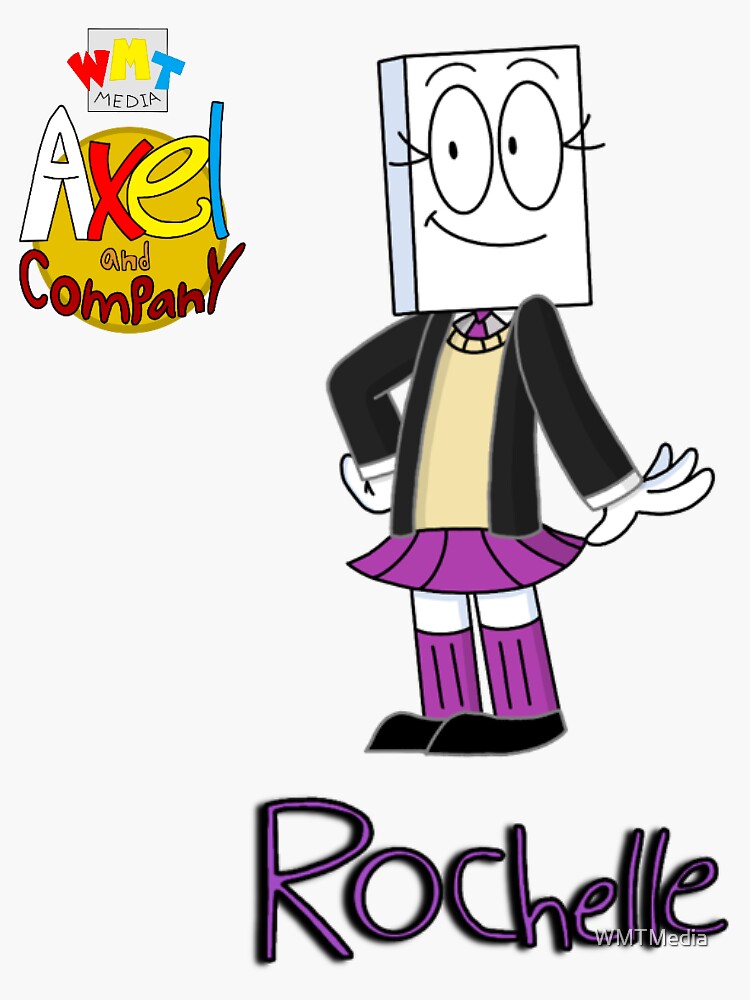 "Rochelle (Axel and Company) " Sticker for Sale by WMTMedia | Redbubble