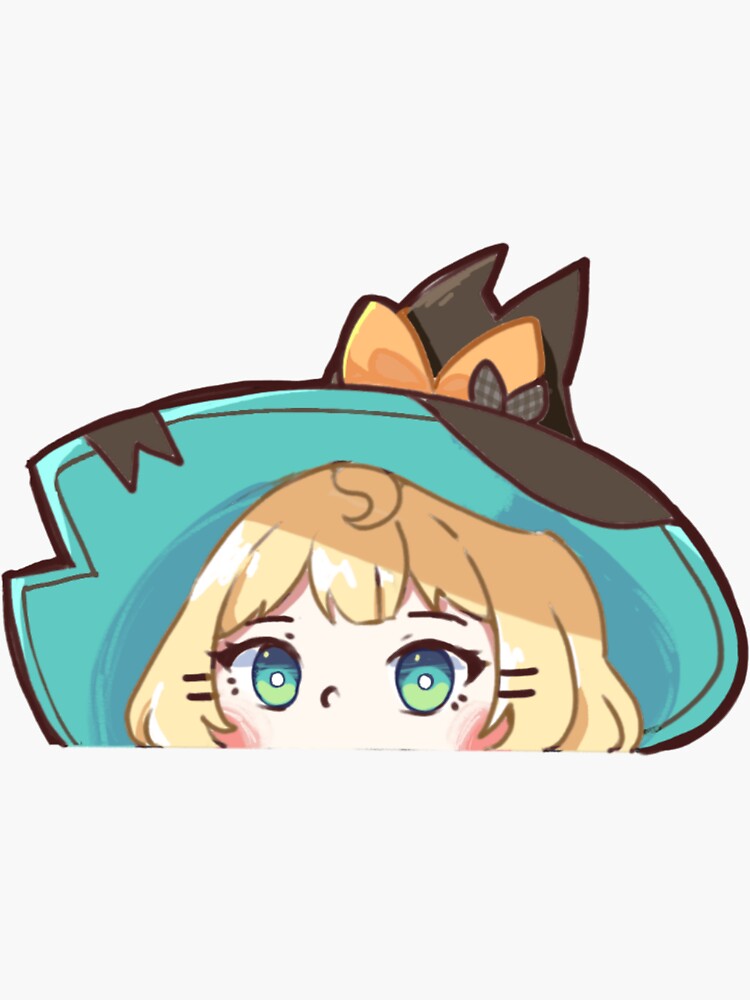 "Nijisanji En- Millie Parfait Peeker " Sticker for Sale by Miaouzer ...