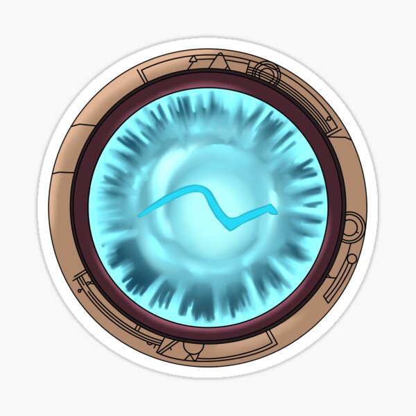 "Acceleracers Water Realm Portal" Sticker for Sale by Renee Picard ...