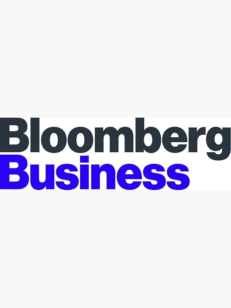 "Bloomberg Business Logo " Poster for Sale by GolderBro | Redbubble