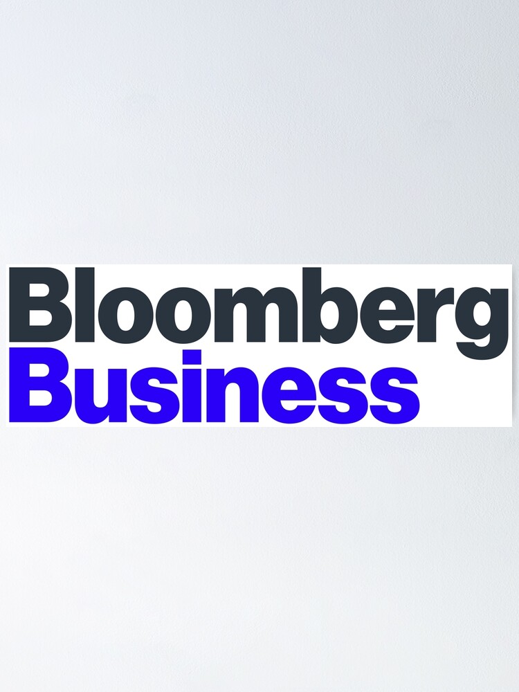 "Bloomberg Business Logo " Poster for Sale by GolderBro | Redbubble