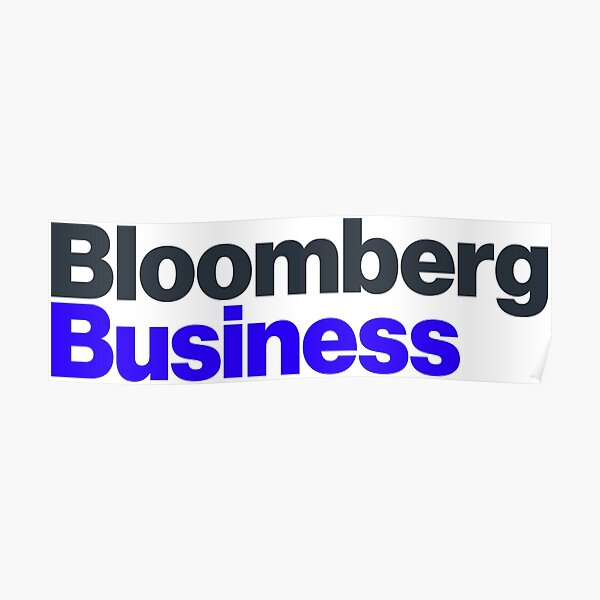 "Bloomberg Business Logo " Poster for Sale by GolderBro | Redbubble
