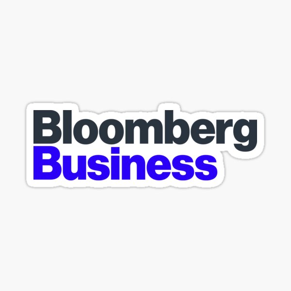 "Bloomberg Business Logo " Sticker for Sale by GolderBro | Redbubble