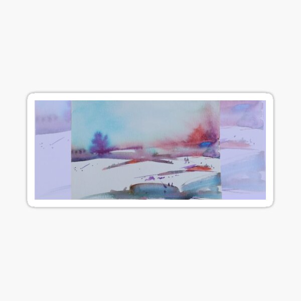 "watercolor painting" Sticker for Sale by KatzeKaprice | Redbubble