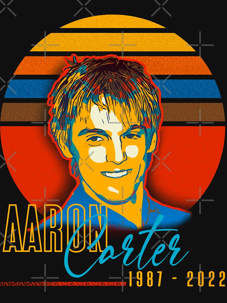 "Aaron Carter tribute v2" T-shirt for Sale by mwebba2005 | Redbubble ...