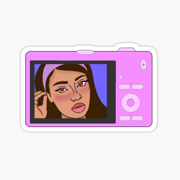 "Camcorder - Pink" Sticker for Sale by hmneighbors | Redbubble