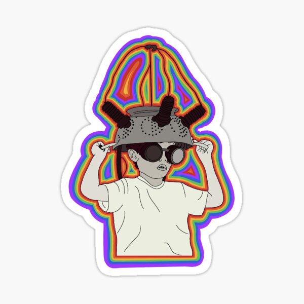 "the wrecks - rainbow panic vertigo " Sticker for Sale by hannah ...