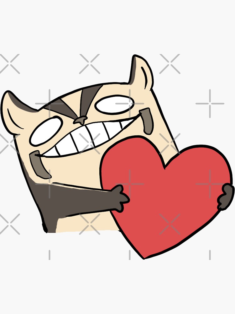 "Hum heart" Sticker for Sale by BudgetGeguri | Redbubble