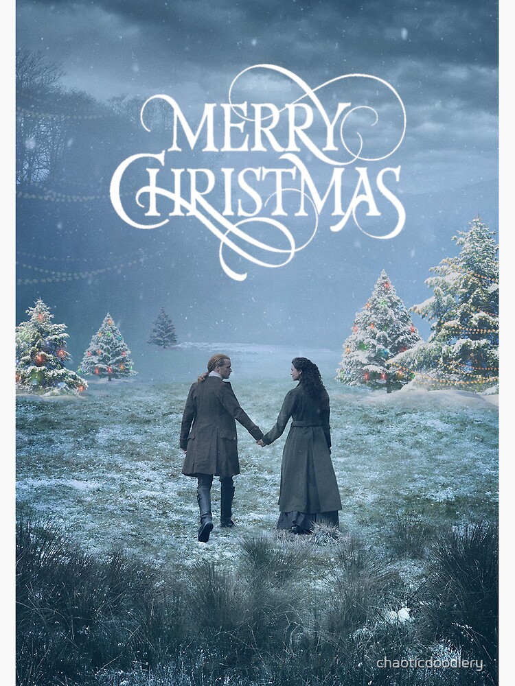 "Outlander - Christmas Card" Greeting Card by chaoticdoodlery | Redbubble