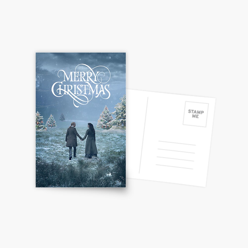 "Outlander - Christmas Card" Greeting Card by chaoticdoodlery | Redbubble