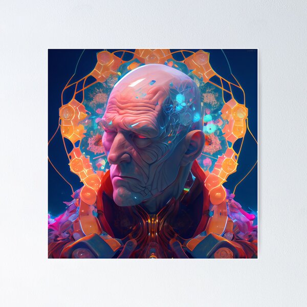 "Professor X Fanart" Poster for Sale by MadeByHaresShop | Redbubble